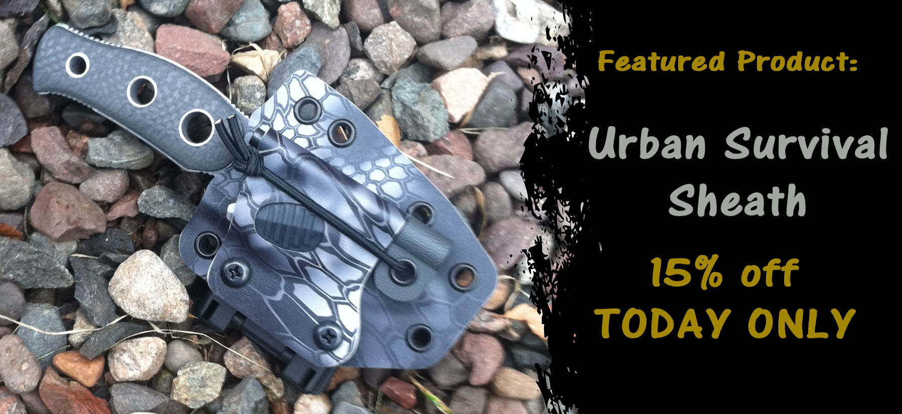 New Urban Survival Sheath - and enter to win a Lansky Tactical ...