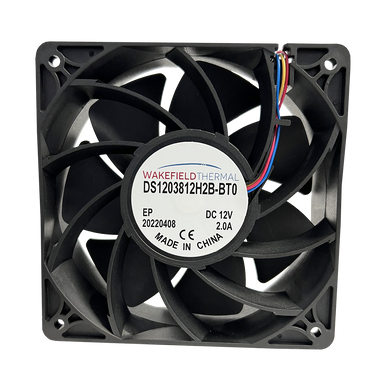 Wakefield Thermal DC Server Fan 120 X 120 X 38 - DS1203812H2B-BT0