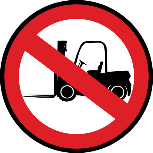 No Forklifts In This Area Floor Sign And Wall Sign Custom Signs Of No Forklifts In This Area Floor Sign And Wall Sign Custom Signs Of