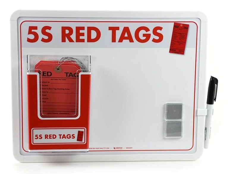 5S Red Tag Holders - V2