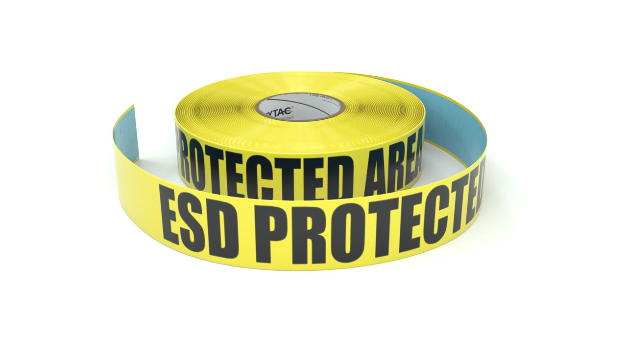 Esd Protected Area Inline Printed Floor Marking Tape