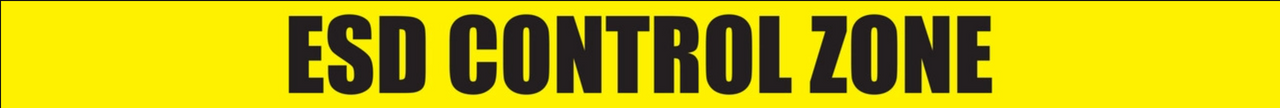 ESD Control Zone - Inline Printed Floor Marking Tape | 5SToday.com
