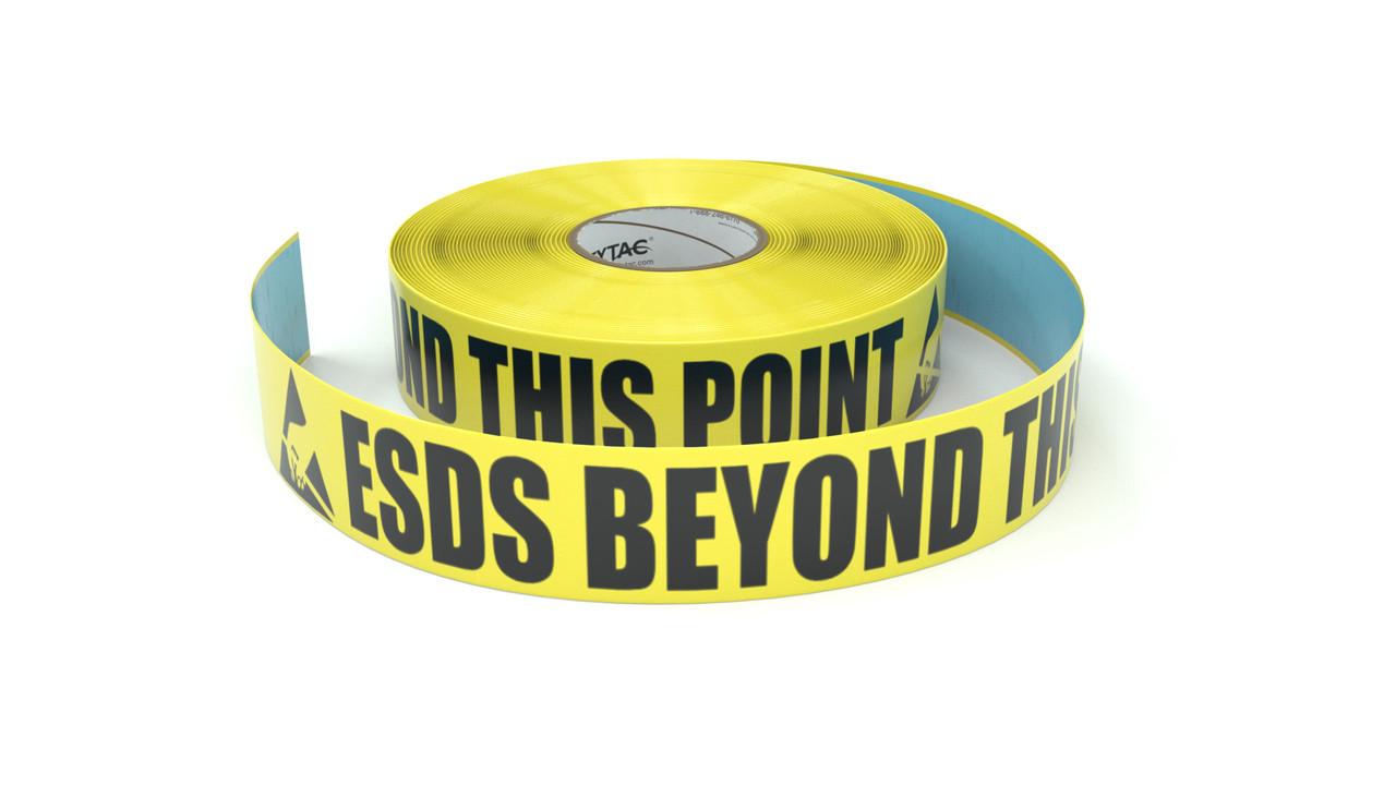 ESD: ESDS Beyond This Point - Inline Printed Floor Marking Tape ...