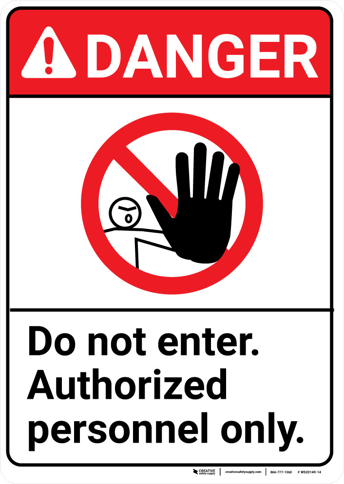 Do Not Enter Logo