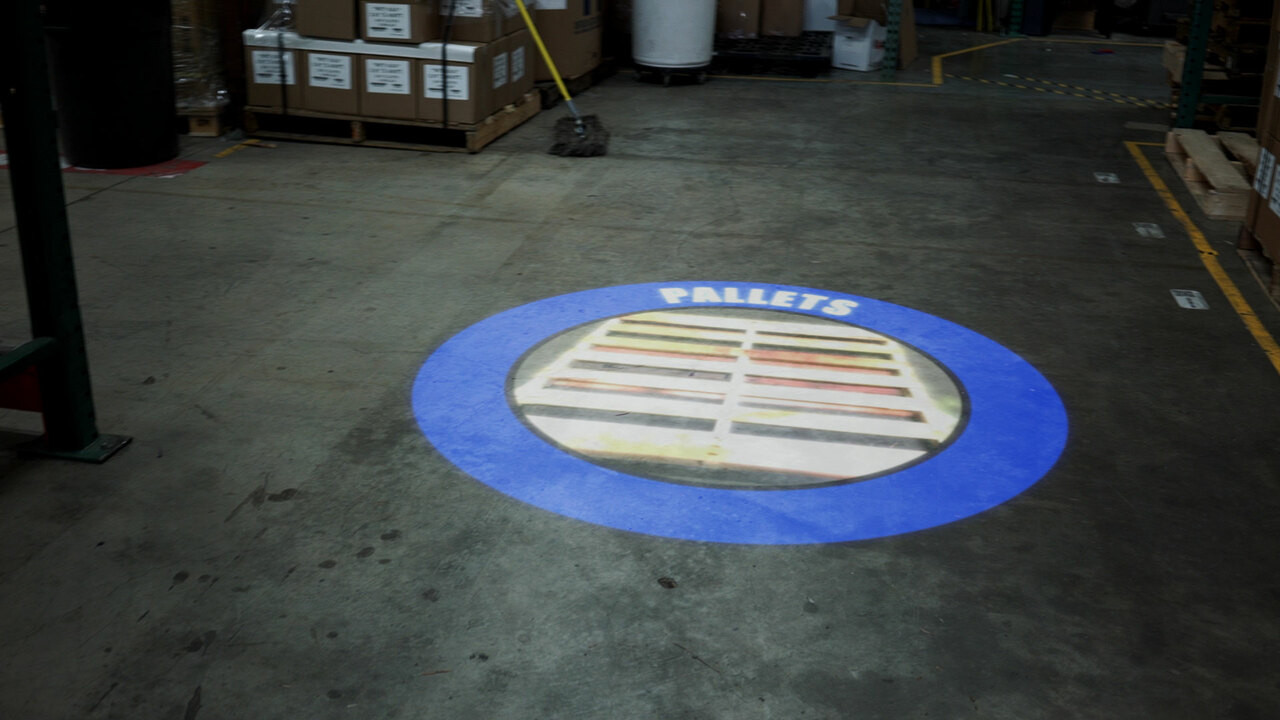 SignCast S300 Virtual Sign - Pallets (Real)