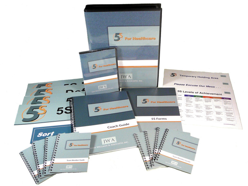 5S for Healthcare Workshop Kit - Aids in starting a 5S program in your ...