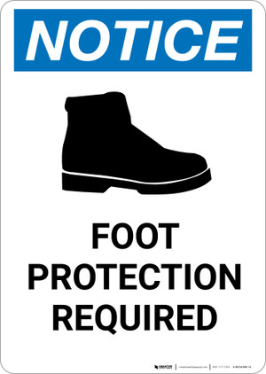 Foot Protection Sign