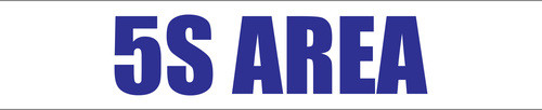 5S Area - Inline Printed Floor Marking Tape | 5SToday.com