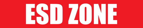 ESD Zone - Inline Printed Floor Marking Tape | 5SToday.com