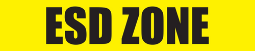 ESD Zone - Inline Printed Floor Marking Tape | 5SToday.com