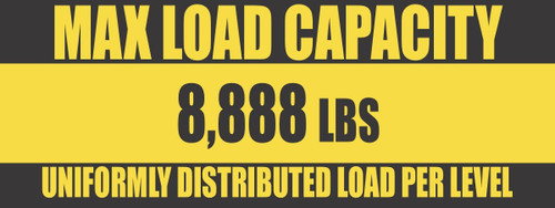 Custom Max Load Capacity Labels