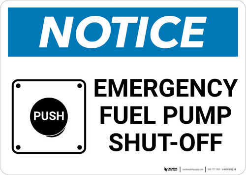 Notice: Emergency Fuel Pump Shut-Off Landscape | 5S Today