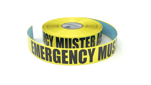 Emergency Muster Area - Inline Printed Floor Marking Tape