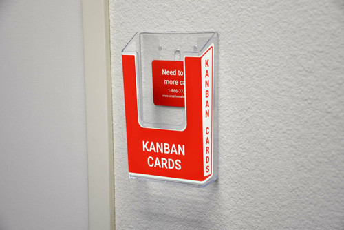 Red Kanban - Tag Holder | 5S Today