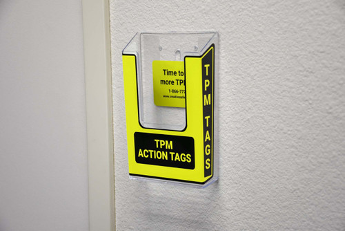 TPM Action Tags - Tag Holder | 5S Today