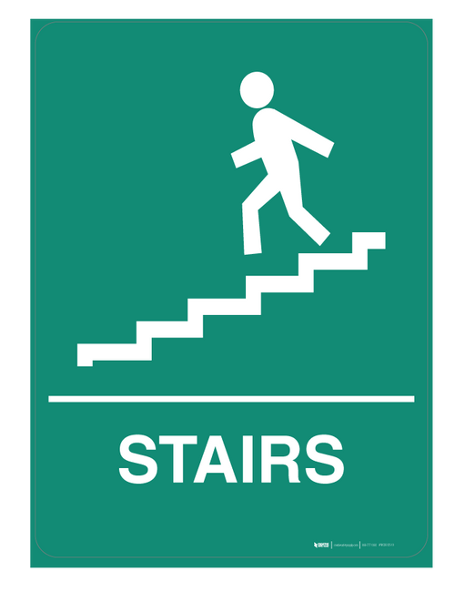Stairs - Wall Sign | 5S Today