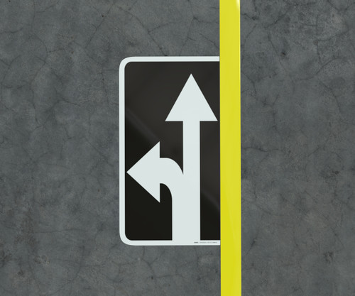 Straight Left - Floor Marking Sign | Creative Safety Supply
