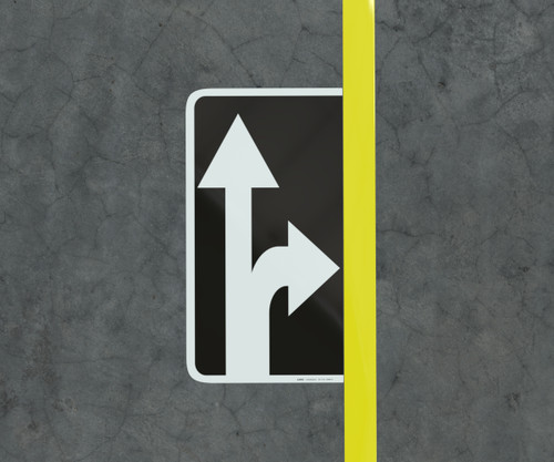 Straight Right - Floor Marking Sign | Creative Safety Supply