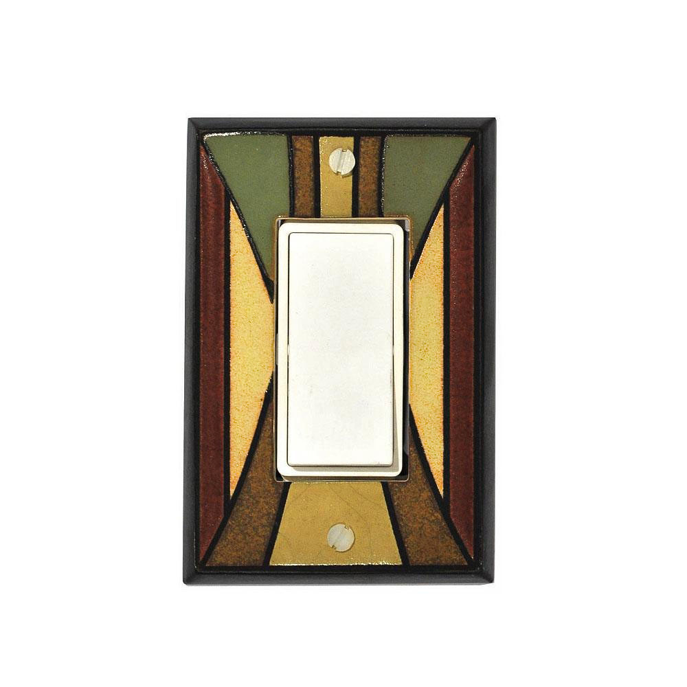 Craftsman Ceramic Tile Switchplate