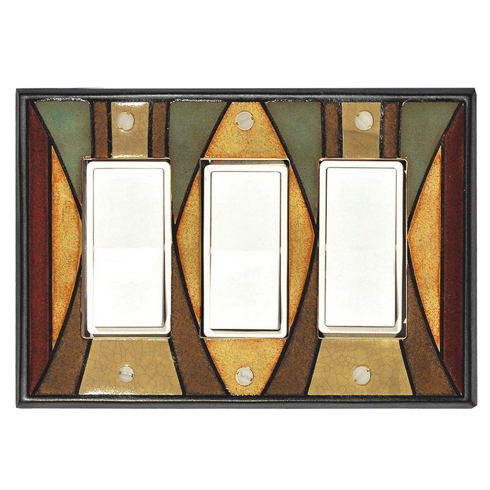Craftsman Ceramic Tile Switchplate