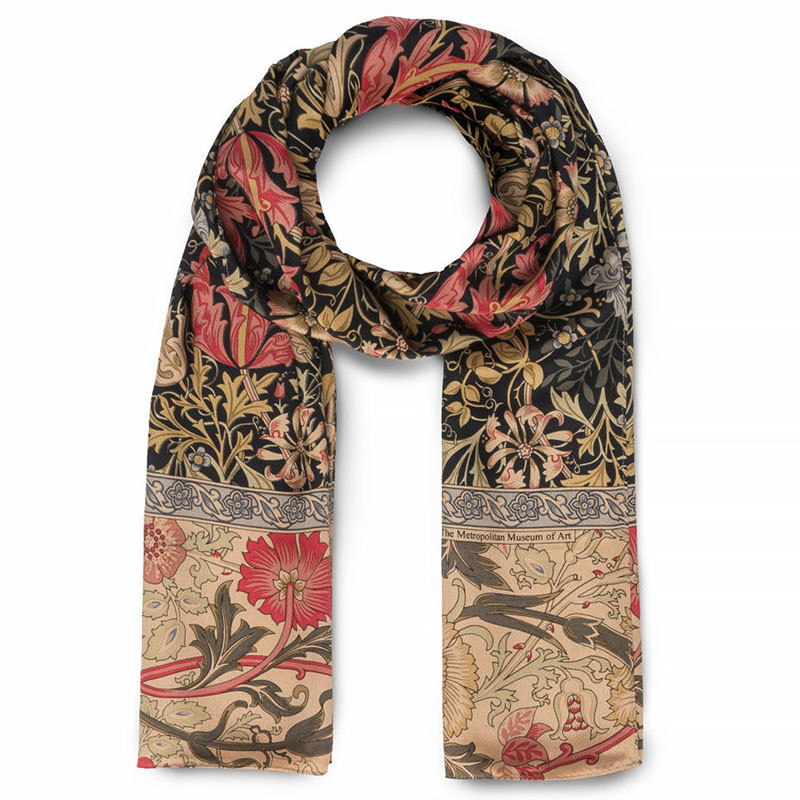 William Morris Compton Silk Scarf