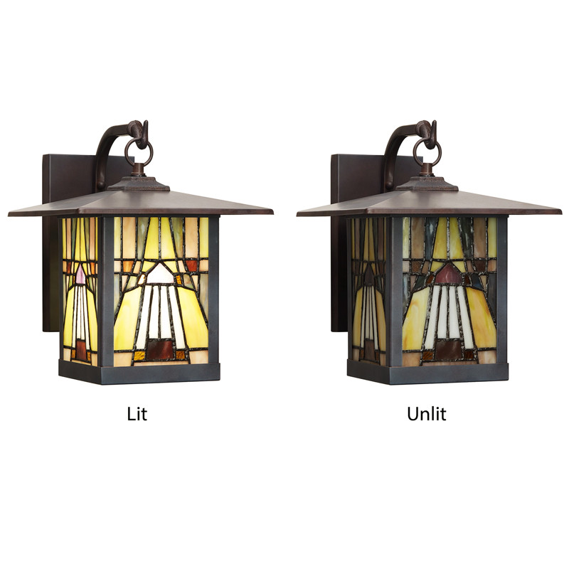 Amber Sconces Traditional Exterior