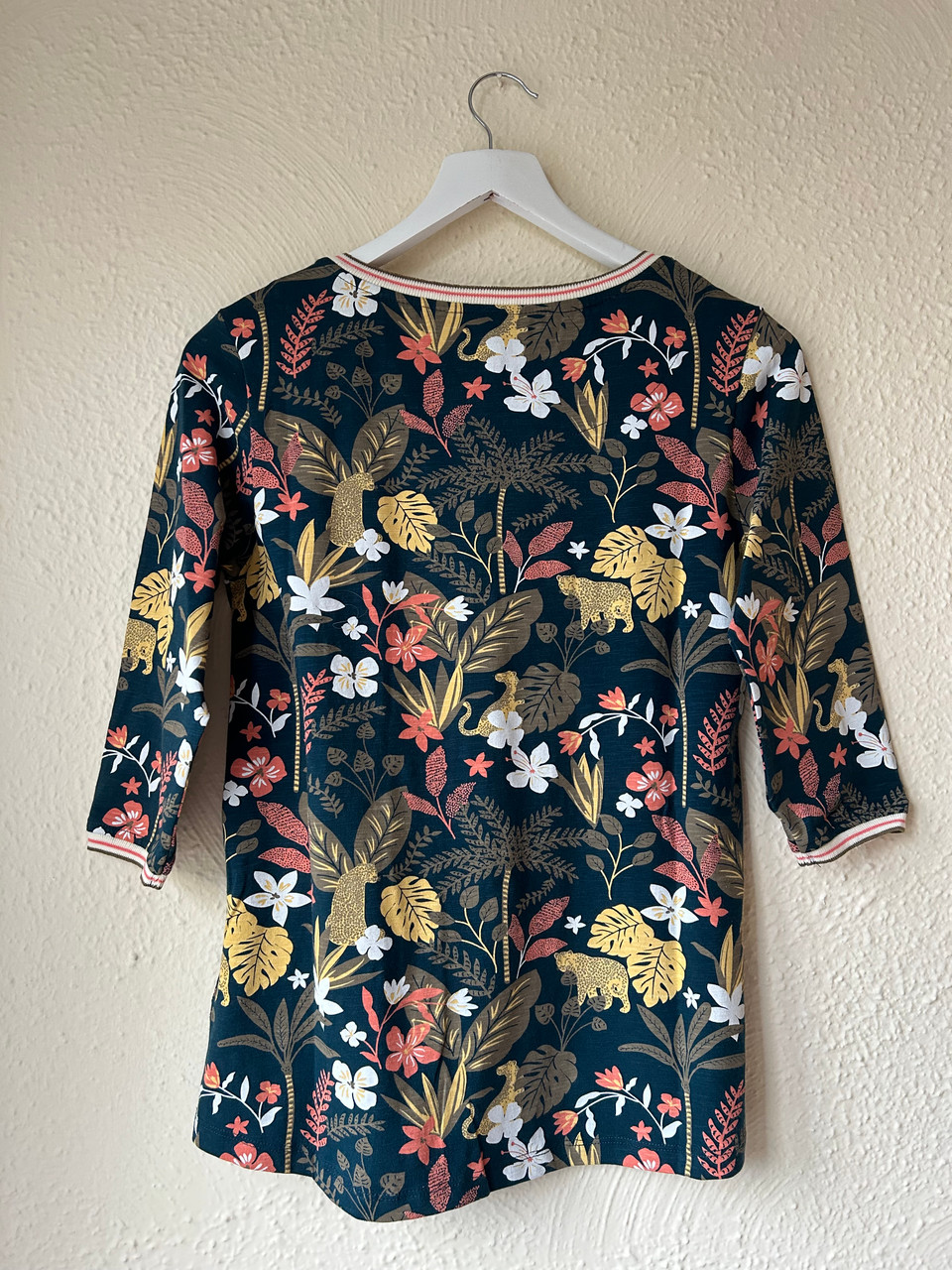 Jungle Print Jersey Top - SOS Fashion Store