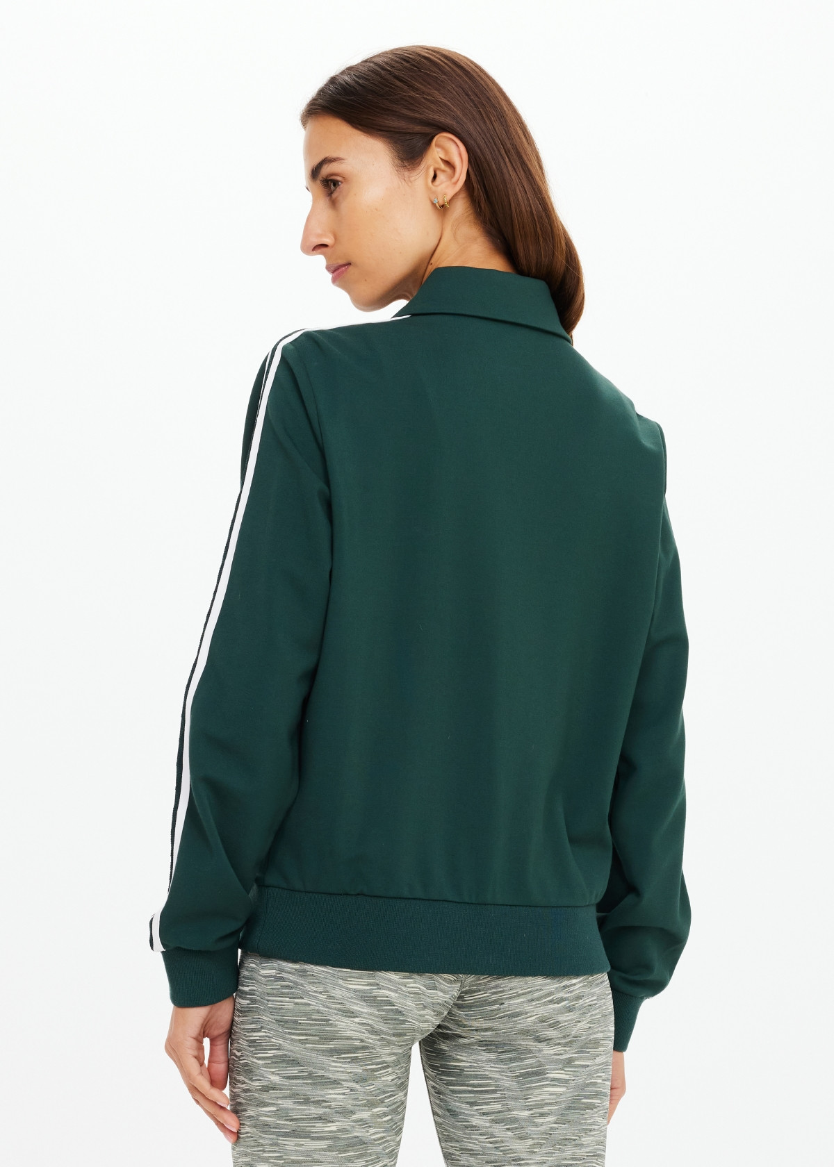COBRA PARI ZIP JACKET in RACING GREEN | The UPSIDE