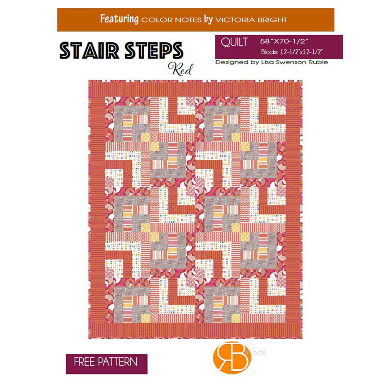 Stair Steps Quilt Pattern | FREE QUILT PATTERN | Sit n' Sew Fabrics ...