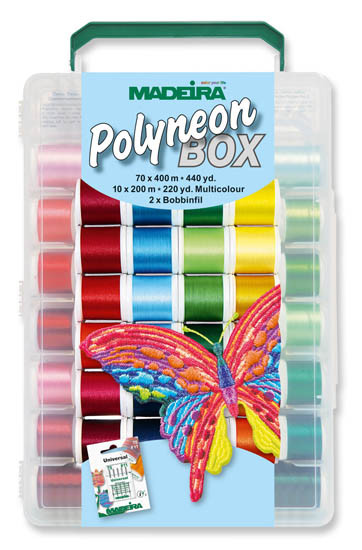 Madeira - Polyneon Thread Color Card | Sit n' Sew