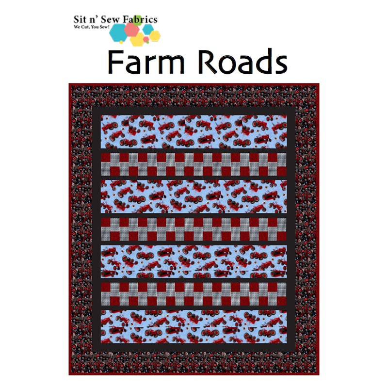 Transformers - Squared Up - Ready-to-Sew Quilt Kit | Sit n' Sew Fabrics