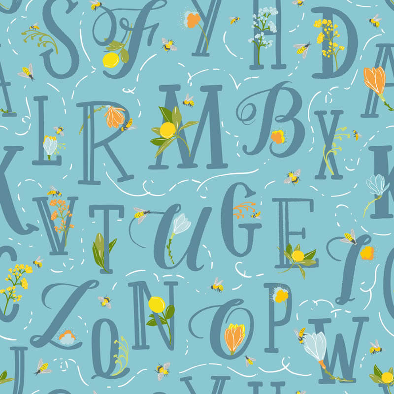 RB Studios - Sweet Tea & Honey Bees - Love Letters - Green | Sit n' Sew ...