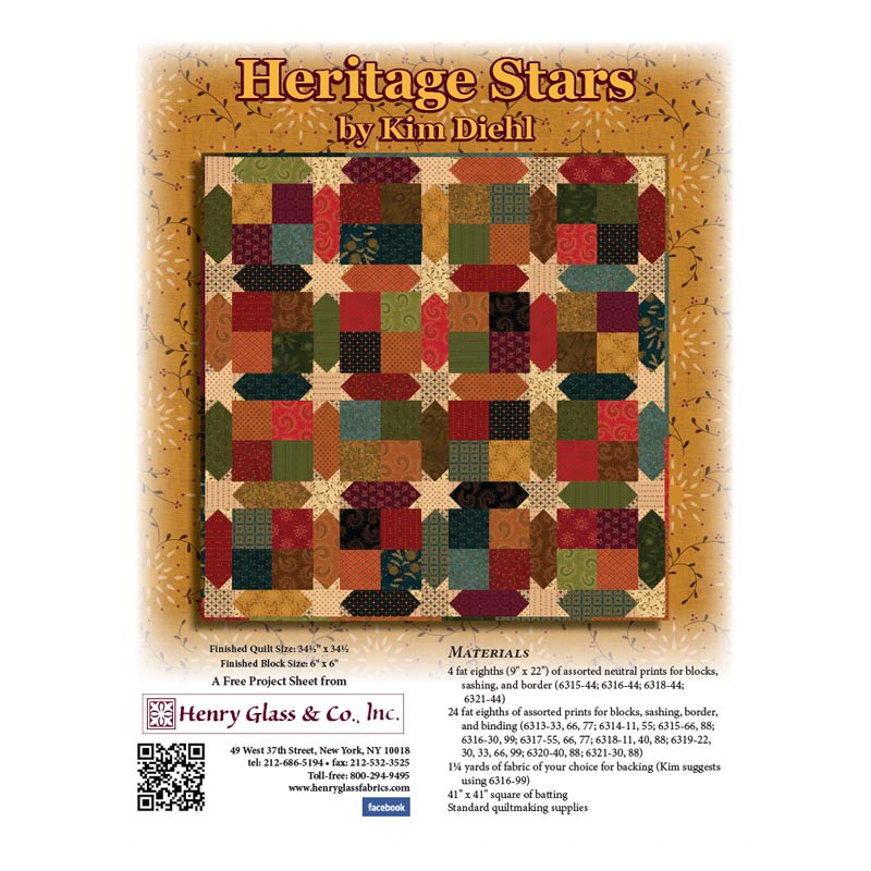 William Morris Quilt Pattern | FREE QUILT PATTERN | Sit n' Sew Fabrics