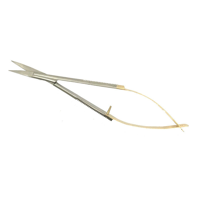 Madeira - 4.5" Curved Point Squeeze Snip Scissors | Sit n' Sew