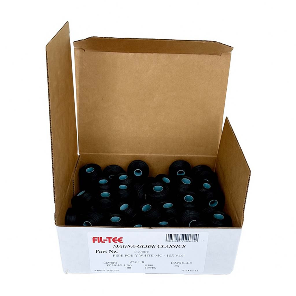 Coats - Style L, Polyester Bobbins (Black) | Sit n' Sew