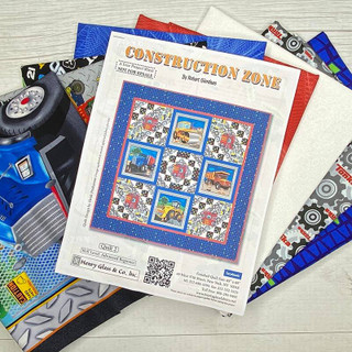Construction Zone - Quilt Kit - 69" x 69" | Sit n' Sew Fabrics