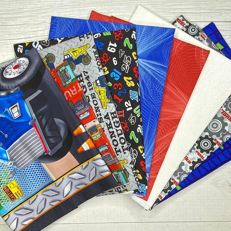 Construction Zone - Quilt Kit - 69" x 69" | Sit n' Sew Fabrics