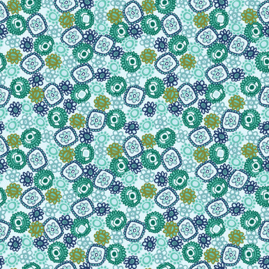 RB Studios - Exotic Splendour - Magic Carpet - Blue | Sit n' Sew ...