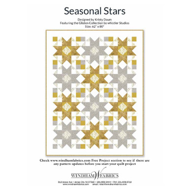 Windham Fabrics - Seasonal Stars - Quilt Pattern | Sit n' Sew Fabrics