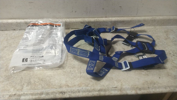 HONEYWELL MILLER 650K/S/MBL Full Body Harness: Arc Flash, Vest Harness ...