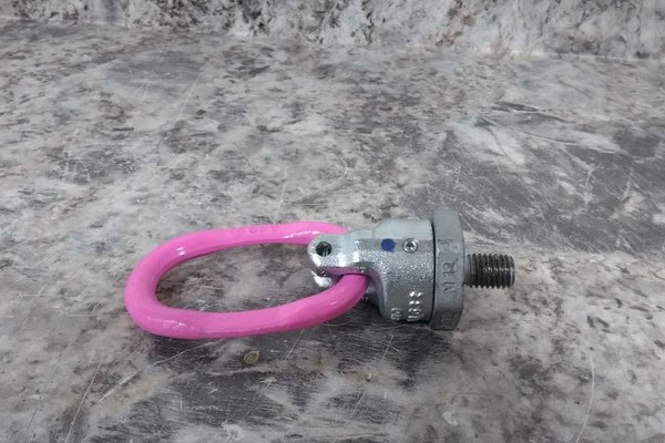 RUD CHAIN 7989522 RUD CHAIN Hoist Ring: Pivot/Swivel, Steel, Screw-On ...