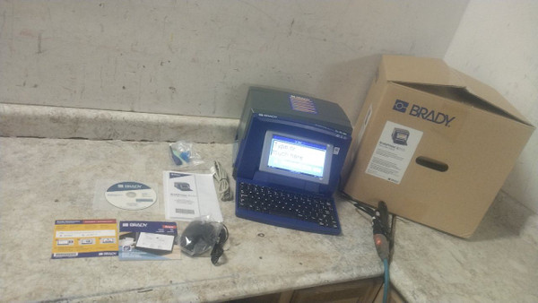 BRADY S3100-W Desktop Label Printer: PC Connected/Standalone, Single ...