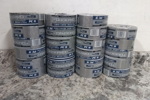 SHURTAPE PC 009 SIL-48mm x 55m-24 rls/cs Duct Tape: SHURTAPE, PC 599 ...