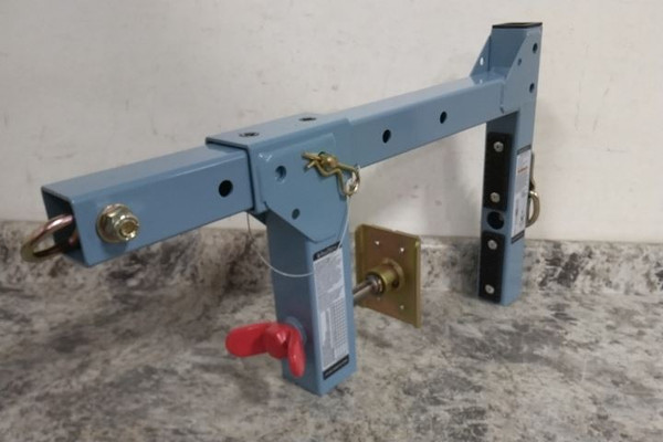 FALLTECH 7460A FALLTECH Wall Anchor: 310 lb Wt Capacity, Pivot D-Ring ...