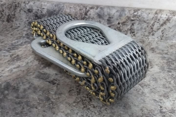 LIFT-ALL 4T110X6 LIFT-ALL Wire Mesh Sling: Type 1, 10 ga Wire Gauge ...