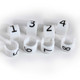 HT Lead Numbers Heat Shrink Pack for Classic Car HT Leads