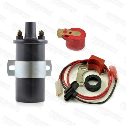 Powerspark 25D4 & Matching Coil & Red Rotor Arm Bundle