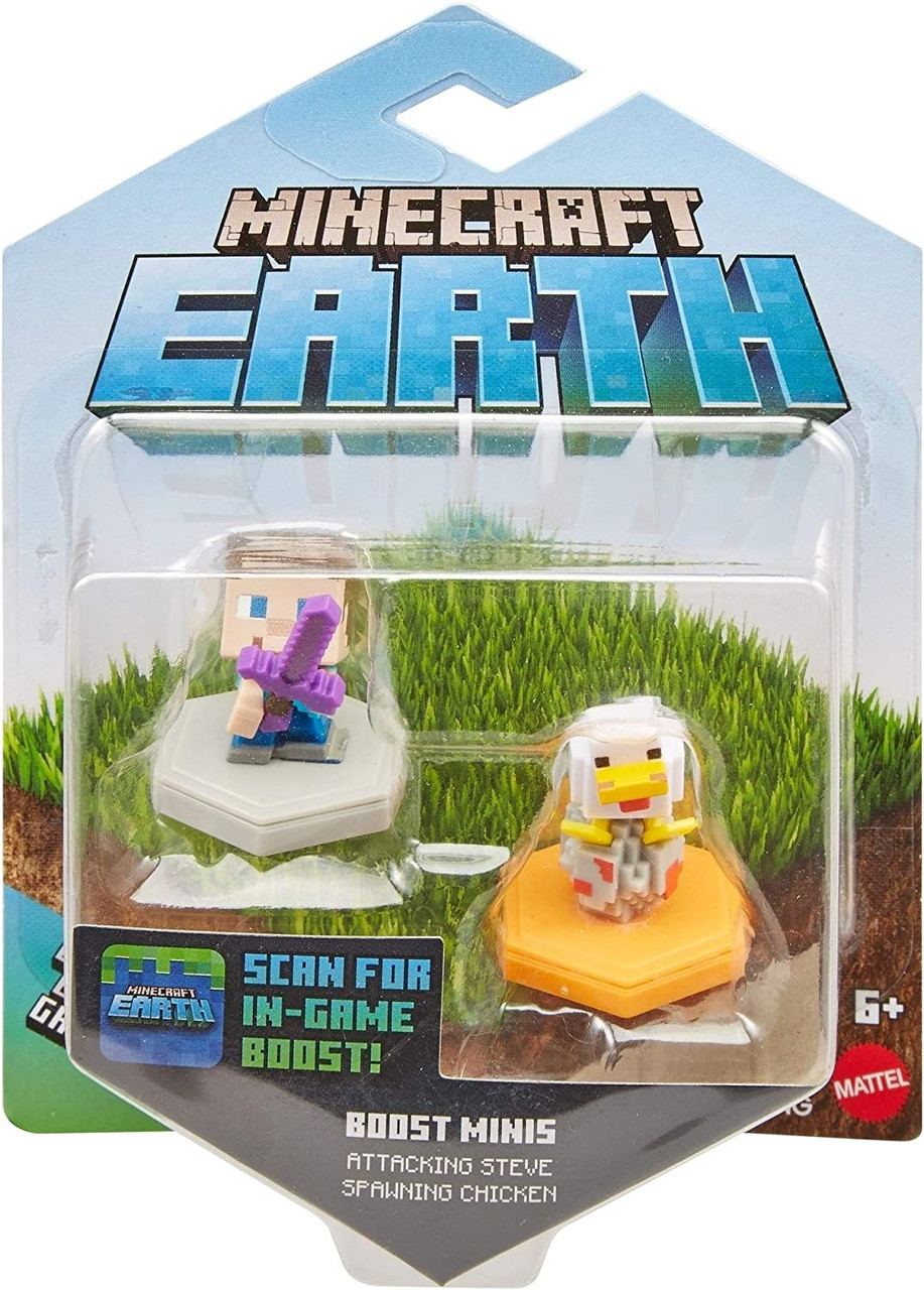 Minecraft Mini Figure 2-Pack Steve & Chicken - DSD-online.com
