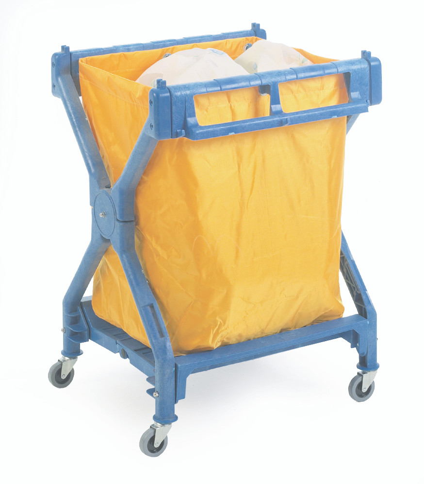 Folding Plastic Laundry Trolley GSHI513Y - GS Industries Limited