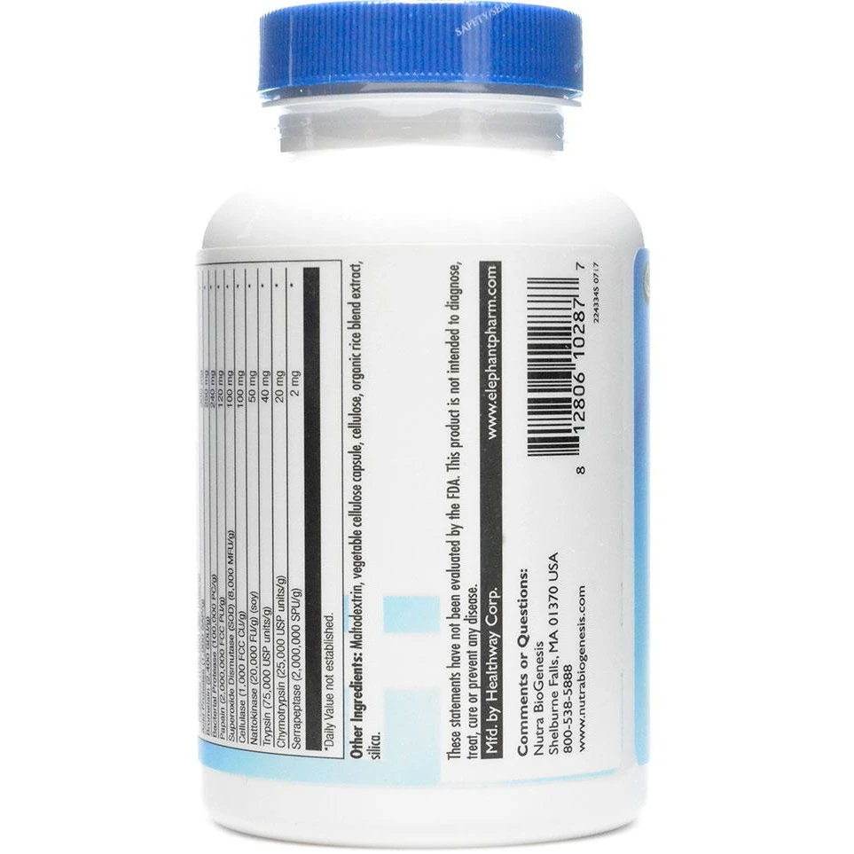 InflamaZyme, 90 capsules - Riordan Clinic Nutrient Store